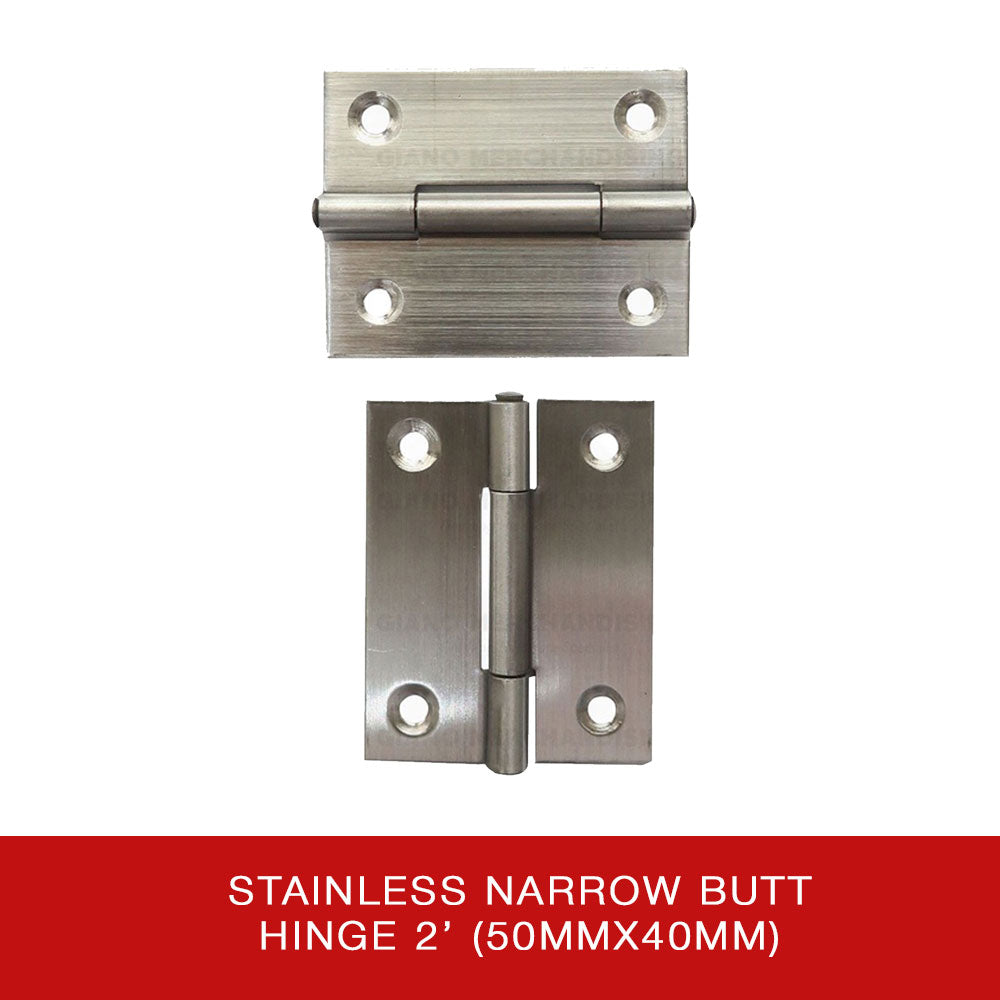 Narrow Butt Hinge (1Pair) – Aichi Door Hardware